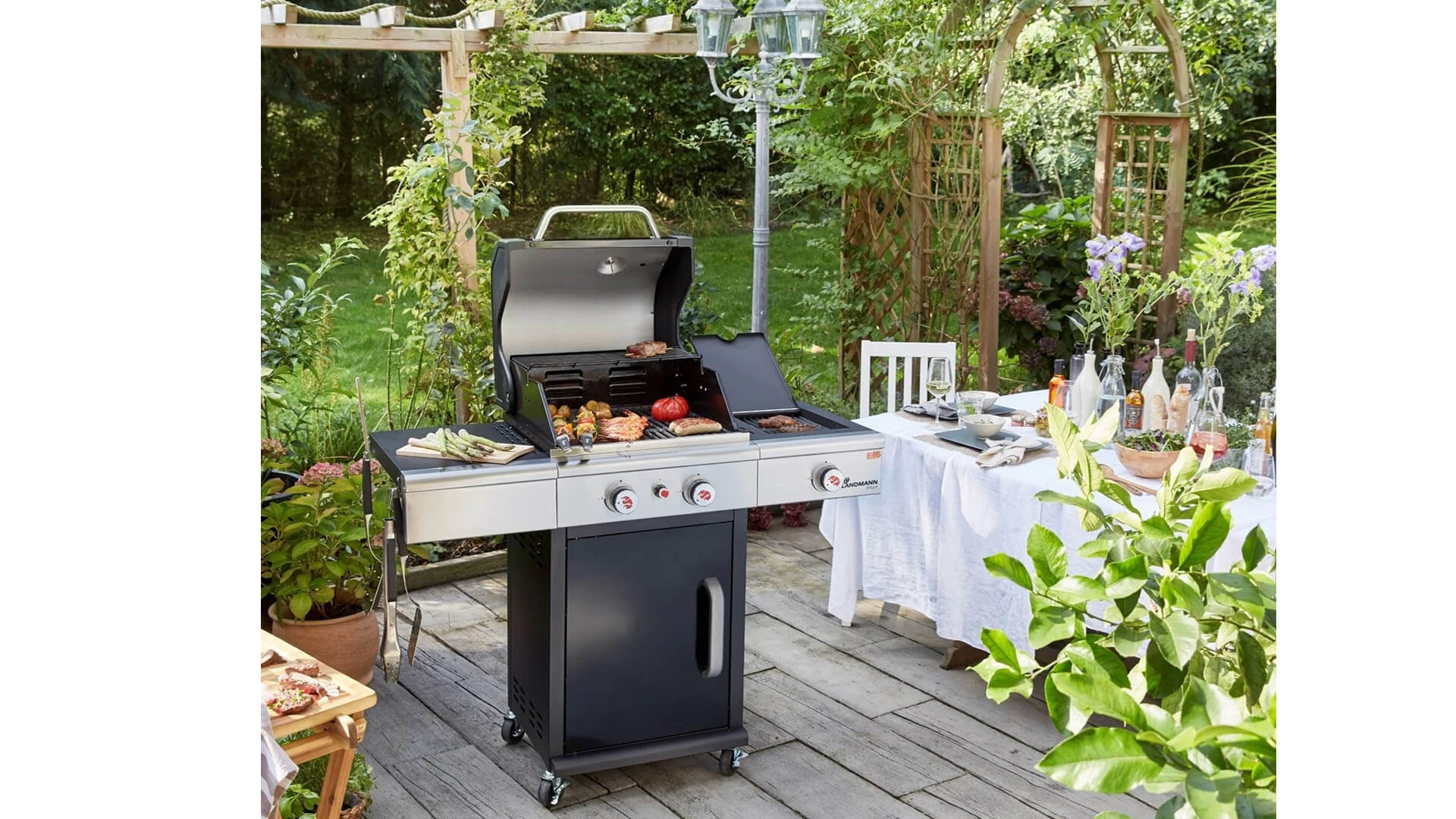 Landmann Gasgrill Triton PTS 3.1 MaxX schwarz